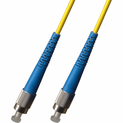 2M FC-FC Simplex Singlemode Fiber Optic Cable 9/125 Plenum – RiteAV