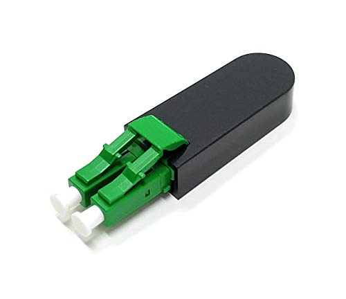 LC Fiber Optic APC Singlemode 9/125 Loopback Adapter – RiteAV