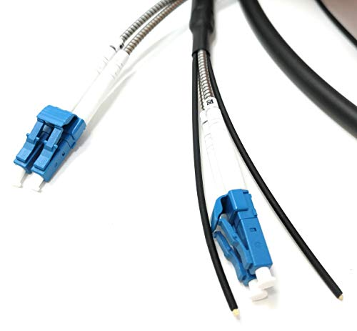 Ultra Spec Cables FTTA/CPRI Waterproof Armored LC-UPC Singlemode Duple ...