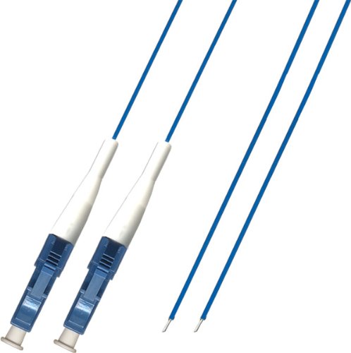 Ultra Spec Cables Fiber Optic Pigtail LC Singlemode Duplex 1M (9/125 ...