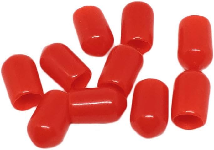 RiteAV - Fiber Optic Dust Caps for Fiber Bulkheads - 100 caps - (ST Mu