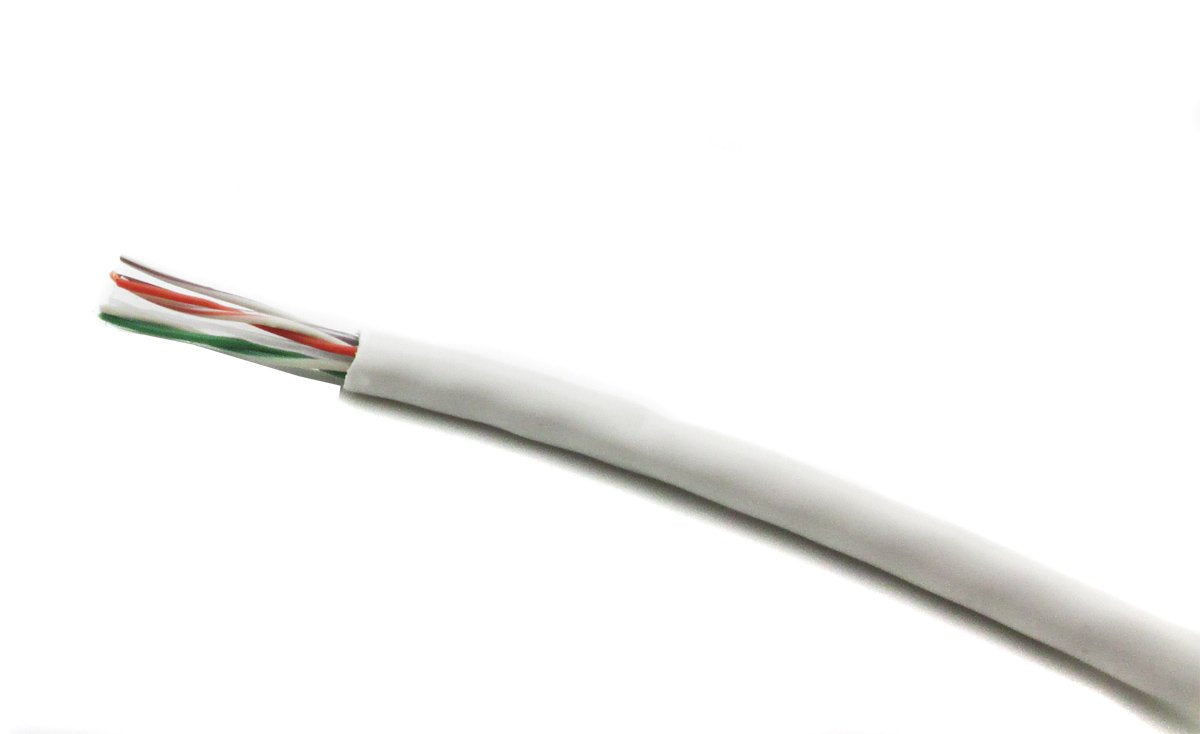 Ultra Spec 750FT (228.7M) Bulk Raw Cat6 Ethernet Cable (No Ends) - Whi ...