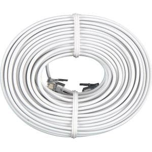 (Pack of 5) - 50ft White Phone Line Cord RJ11 Cable – RiteAV
