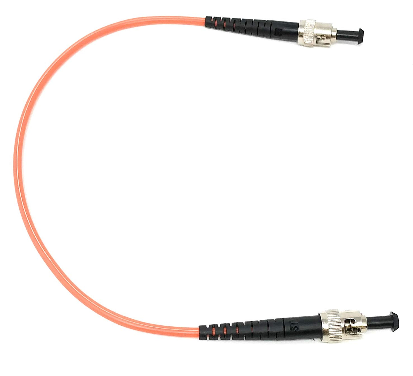 Ultra Spec Cables ST Fiber Optic Multimode OM2 50/125 Loopback Adapter ...
