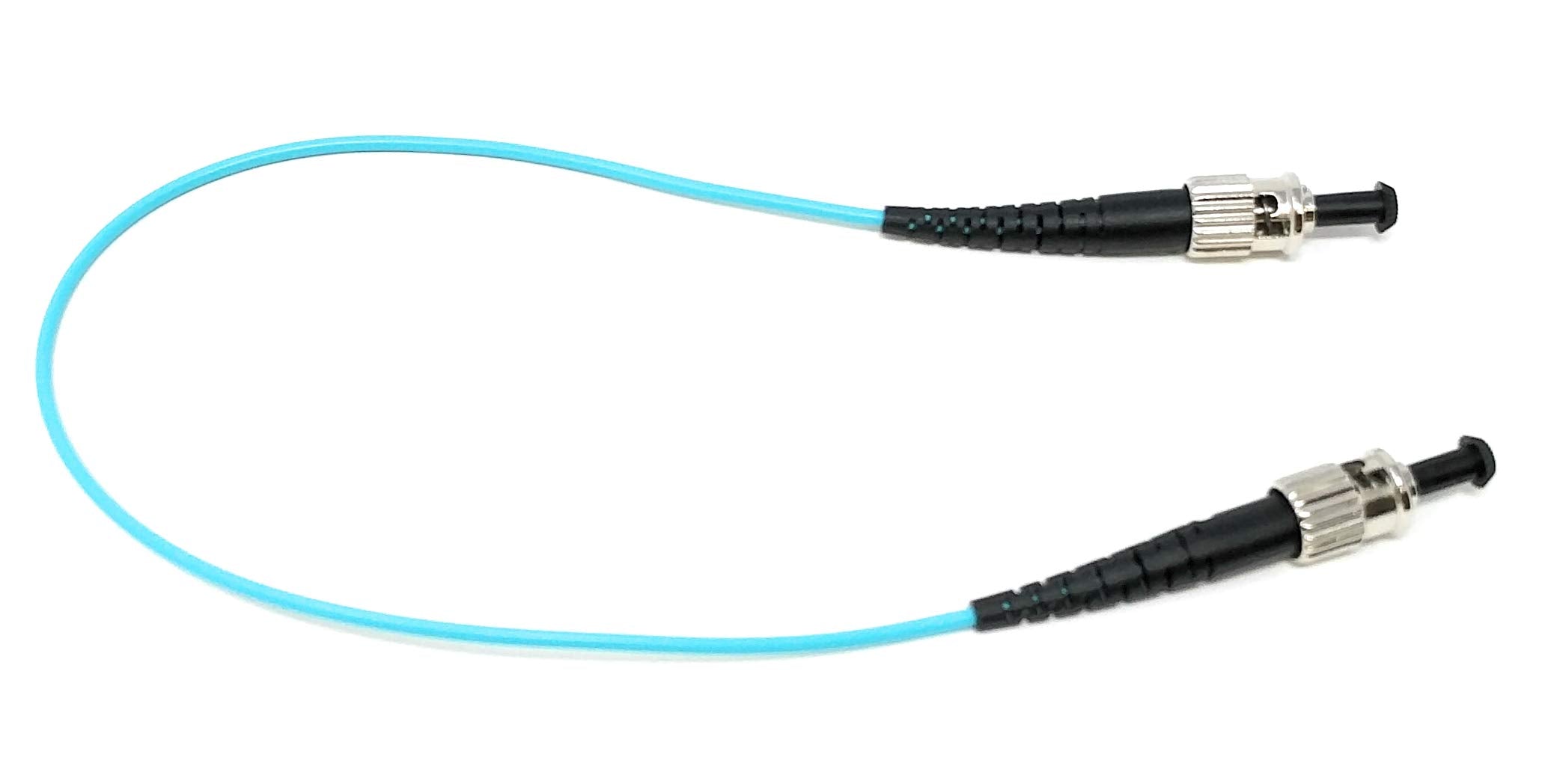 Ultra Spec Cables ST Fiber Optic Multimode OM3 50/125 Loopback Adapter ...