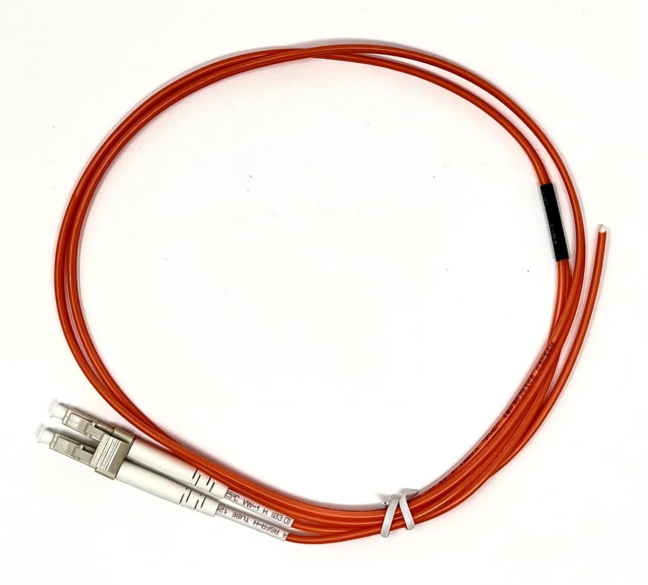Ultra Spec Cables Fiber Optic Pigtail LC Multimode Duplex 1M (50/125 ...