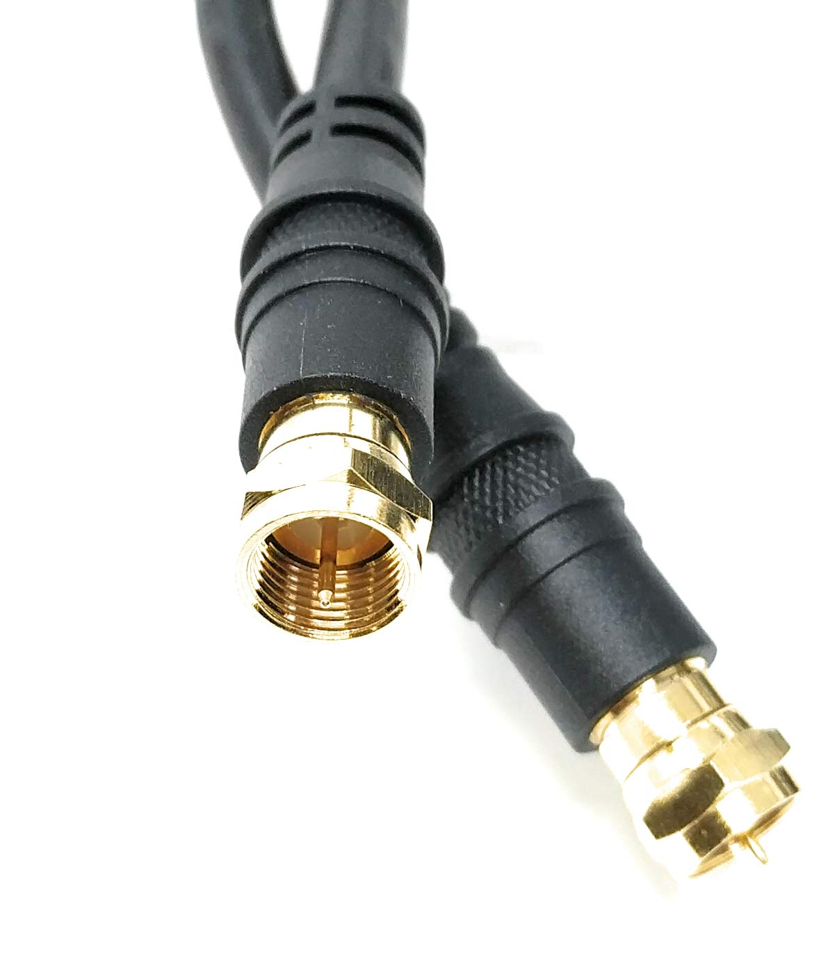 RiteAV 25 feet RG6 Coax Satellite/CATV Cable - Screw On F-Type Connect