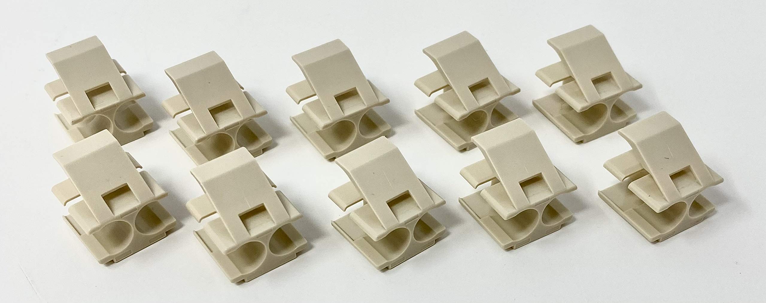 Ultra Spec Cables LC Binding Clips for LC Simplex Connectors, Beige ...