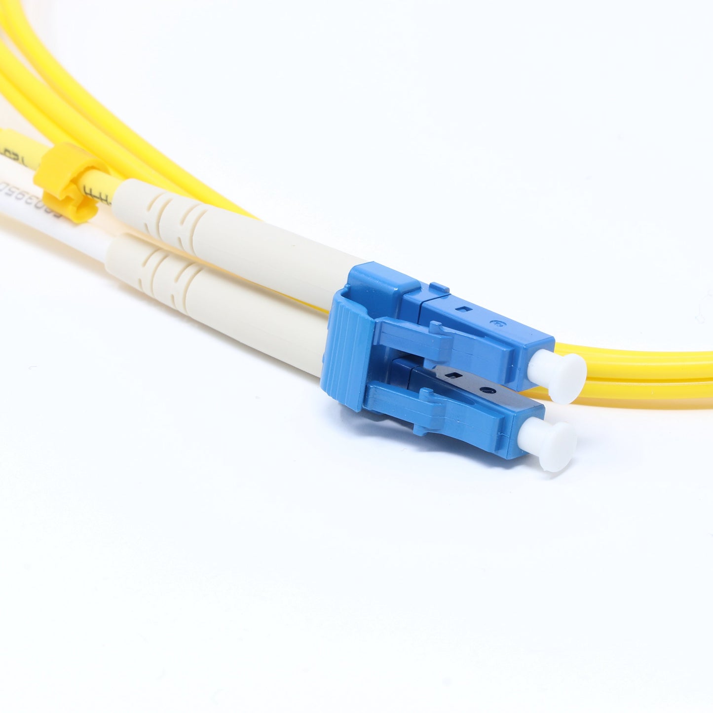 30 Meter Singlemode Duplex Fiber Optic Cable (9/125) - LC to LC - Yell ...
