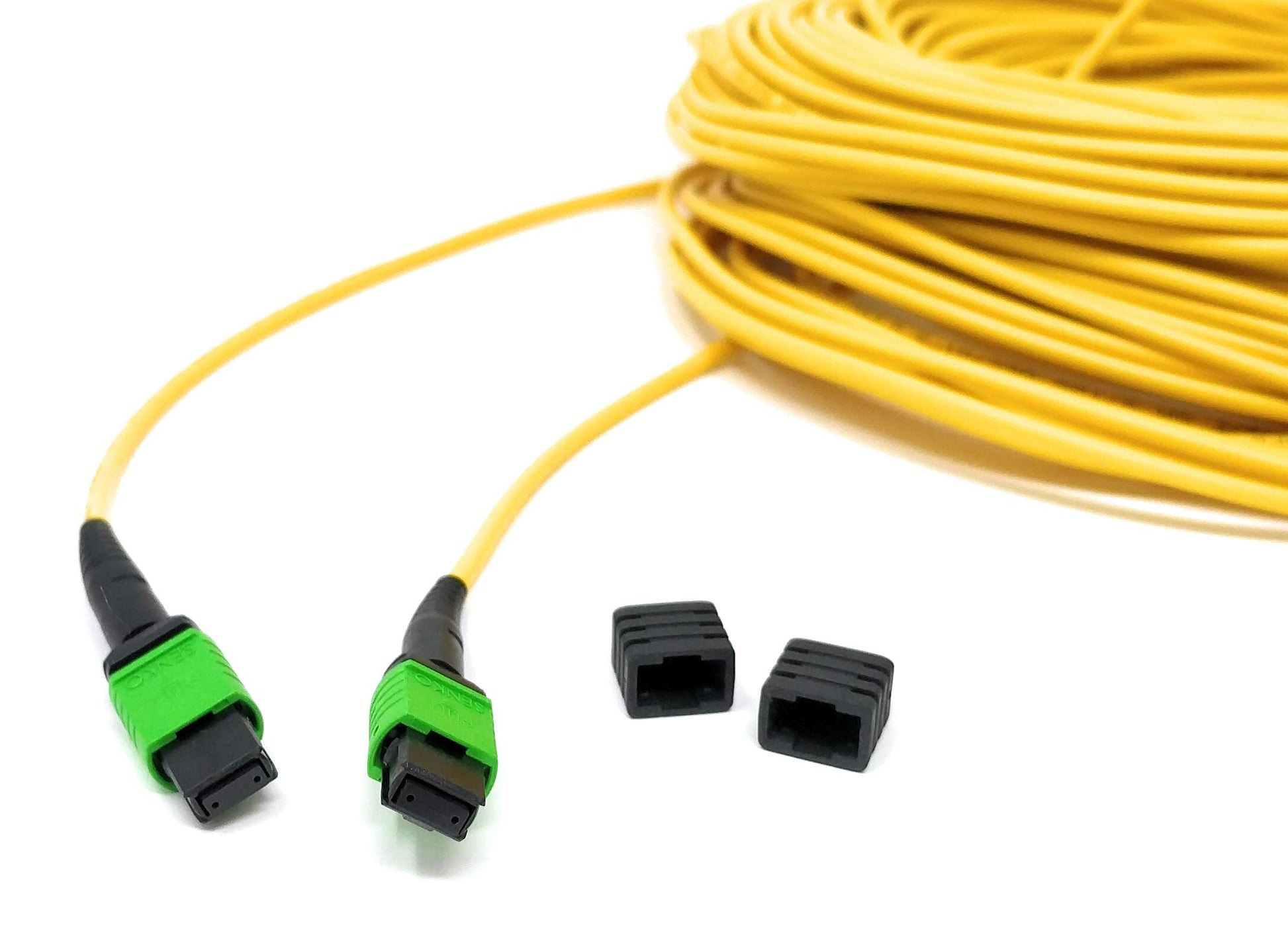 Ultra Spec Cables 12 Fiber Trunk Cable, MTP Female to MTP Female, Sing ...