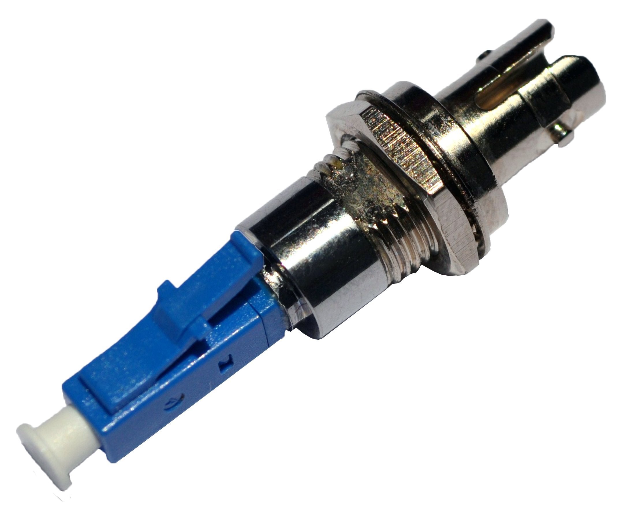 Ultra Spec - LC-Male to ST-Female Hybrid Fiber Adapter - Singlemode (9 ...