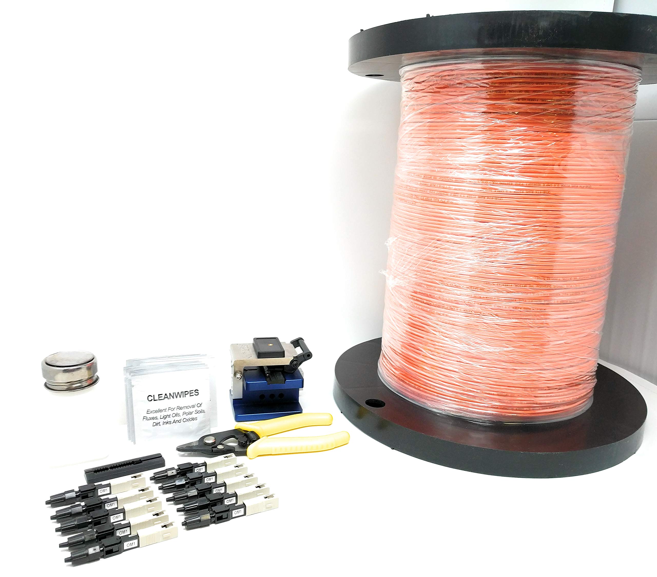 Ultra Spec Cables Field Installable SC-UPC Connector Prep Kit, Multimo ...