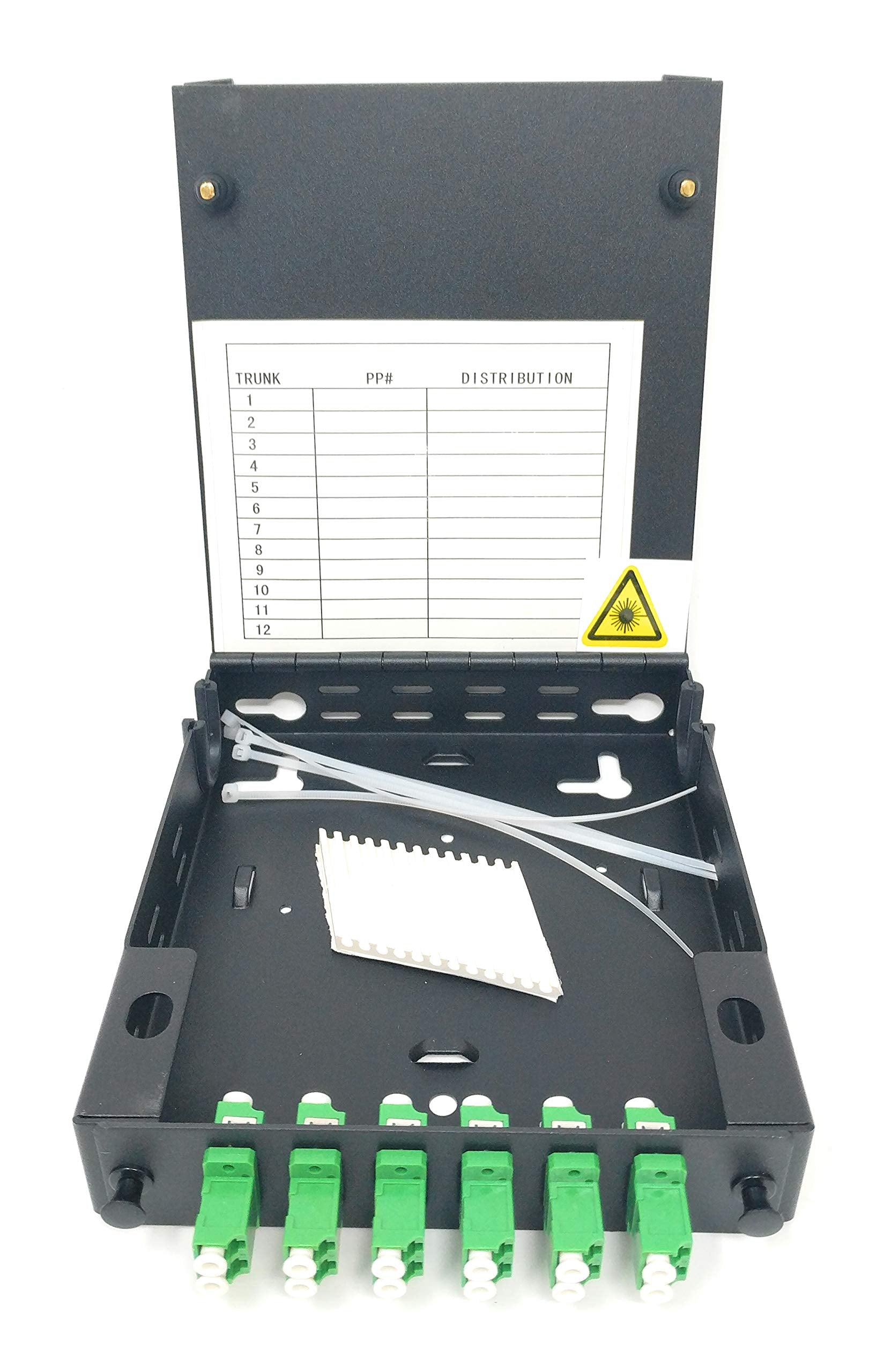 Ultra Spec Cables Wall Mount Fiber Enclosure with Splicing Module and ...