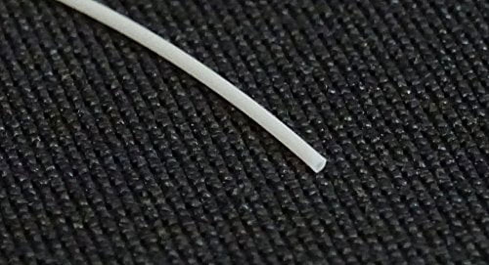RiteAV 10M 0.9mm White Fiber Optic Cable Bulk Raw Furcation Tubing Jac
