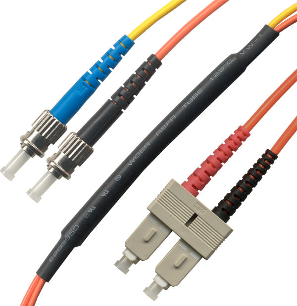 10M SC/ST Mode Conditioning (ST Side) Fiber Optic Cable (9/125-62.5/12 ...