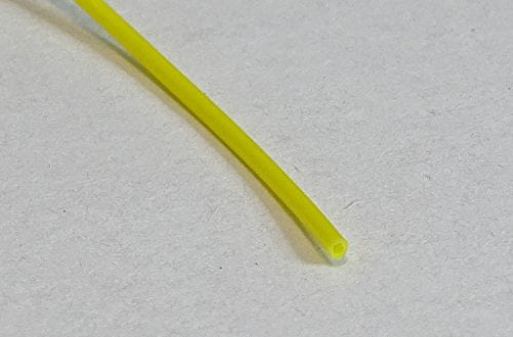 RiteAV 10M 0.9mm Yellow Fiber Optic Cable Bulk Raw Furcation Tubing Ja