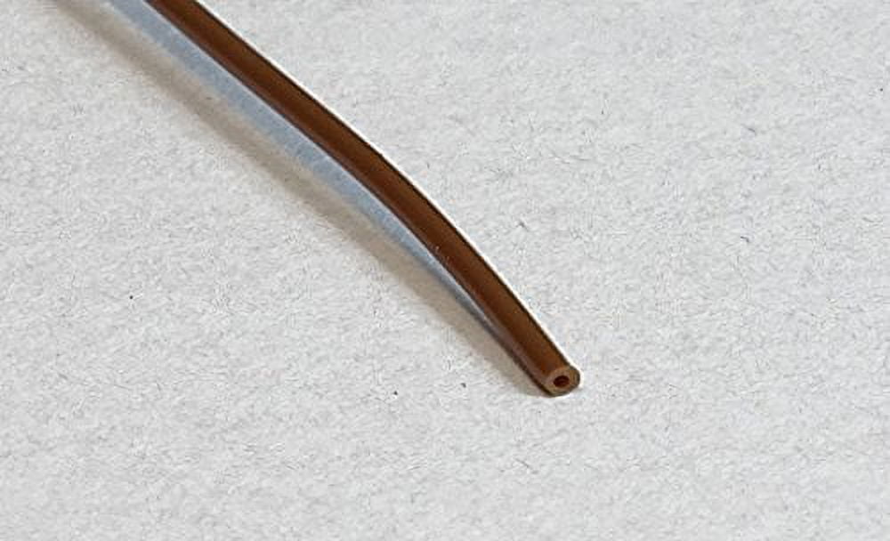 RiteAV 10M 0.9mm Brown Fiber Optic Cable Bulk Raw Furcation Tubing Jac
