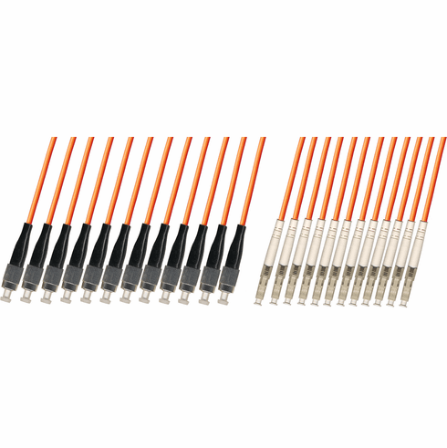 FC/LC 12 Strand Fiber Optic Cable (50/125) Multimode 100M – RiteAV