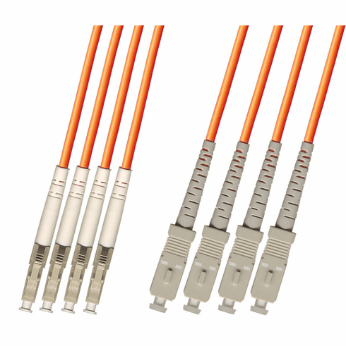 LC/SC 4 Strand Fiber Optic Cable (50/125) Multimode 100M – RiteAV