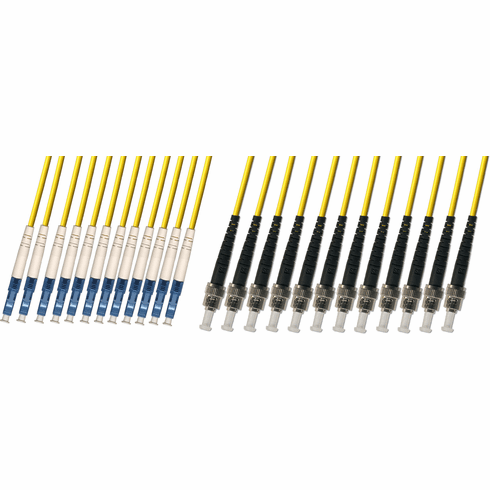 LC/ST 12 Strand Fiber Optic Cable (9/125) Singlemode 100M – RiteAV