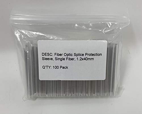 Ultra Spec Cables - Fiber Optic Splice Protection Sleeve, Single Fiber ...